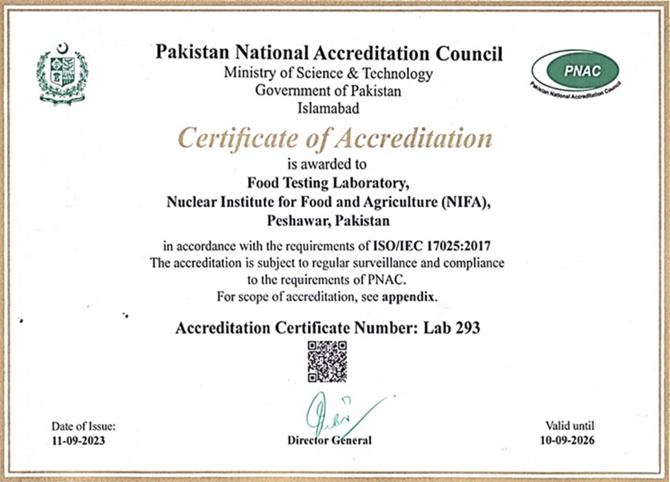 ISO Accreditation 17025-2017